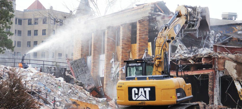 DTI: Dust Control at Demolitions | BossTek