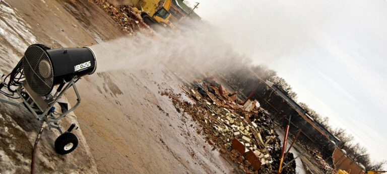 Demolition Dust Control: From Hoses to Dust Control System