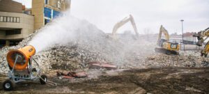 Demolition Dust Control Made Easy with Adamo | BossTek