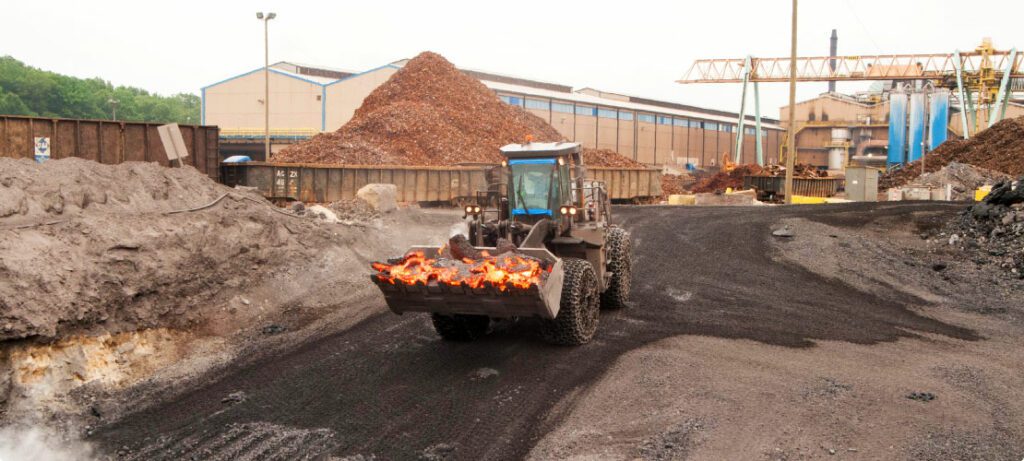 Dust Suppression Systems at Steel Plant for Dust Management