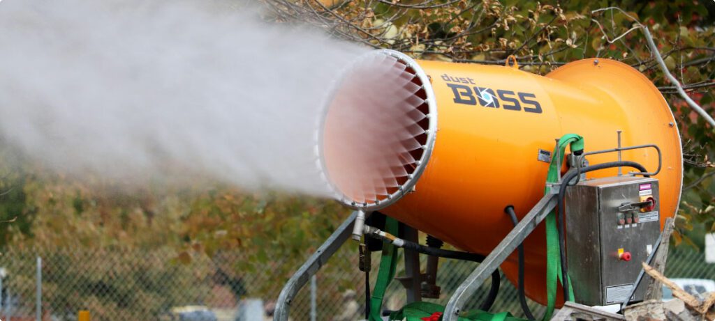 DustBoss® Dust Control System and How it Works | BossTek