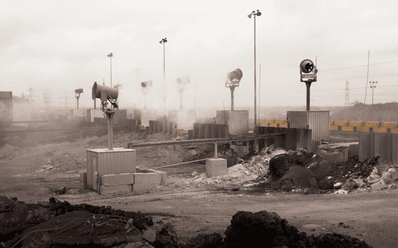 Dust Control for Steel & Slag Processing | BossTek