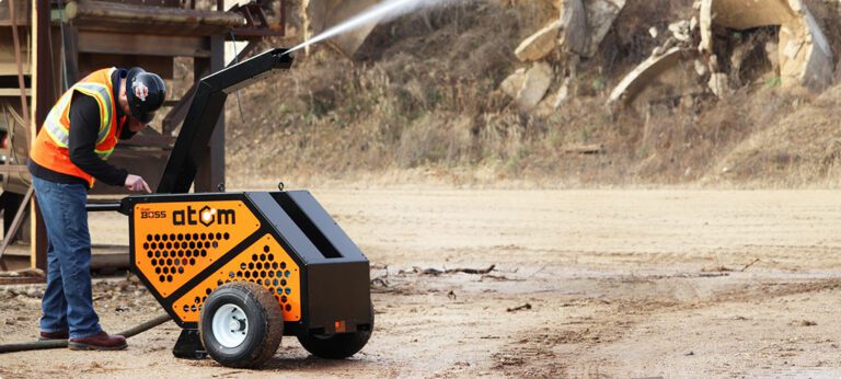 Compact, Portable Dust Control with DustBoss Atom® | BossTek