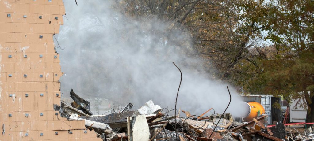 DustBoss Helps Demo Site Meet Strict Dust Standards | BossTek