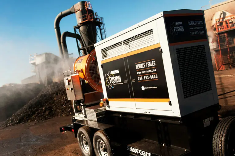 DustBoss DB-60 Fusion Dust Control & Suppression Cannon | BossTek